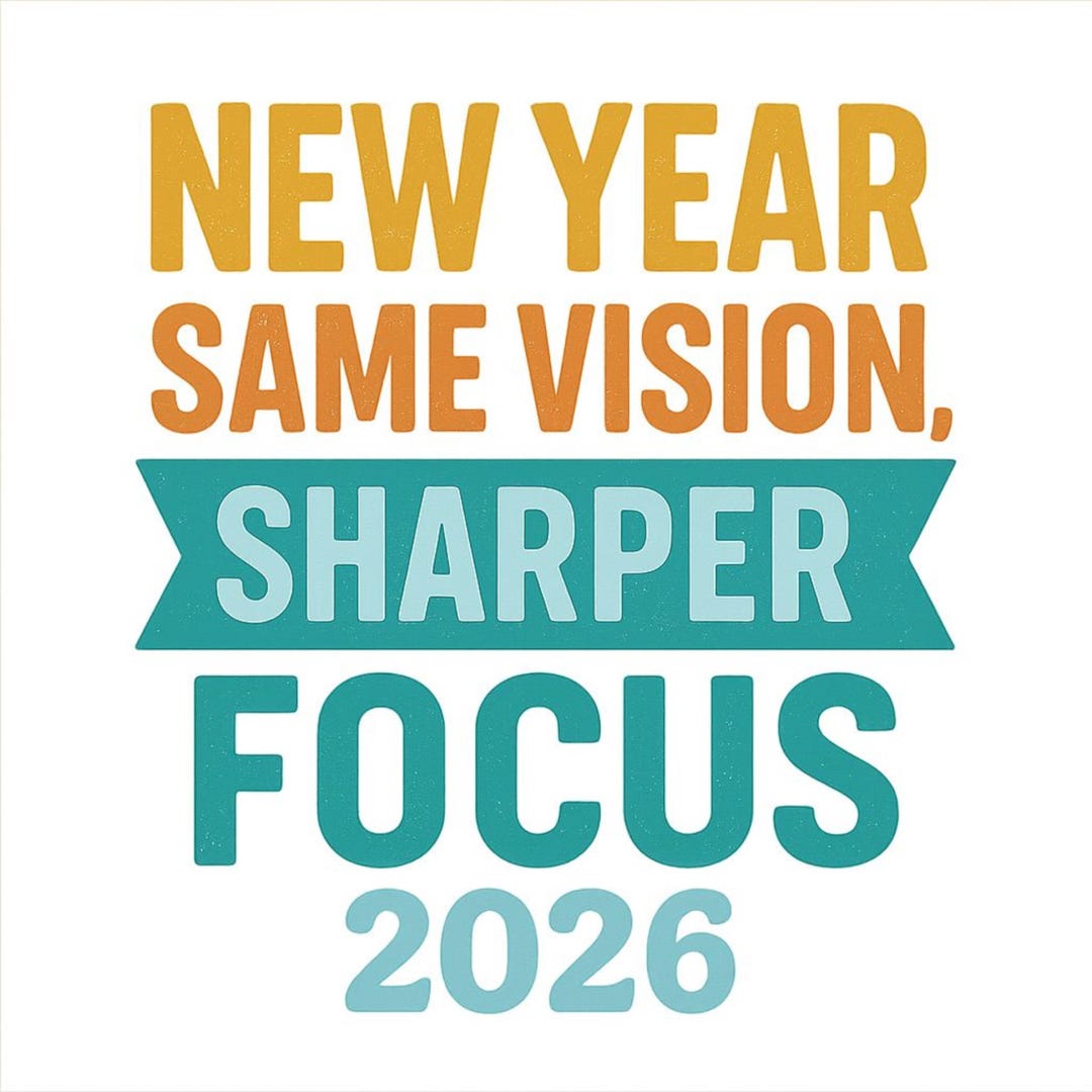 New Year, Same Vision, Sharper Focus - 2026 - Etsy