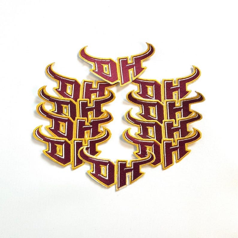 Custom Embroidered Logo Patches: Iron-on or Sew-on - Etsy