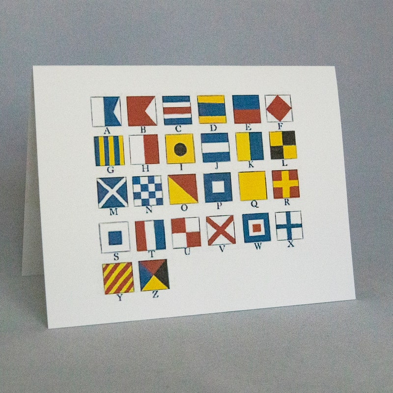 Nautical Alphabet - Etsy