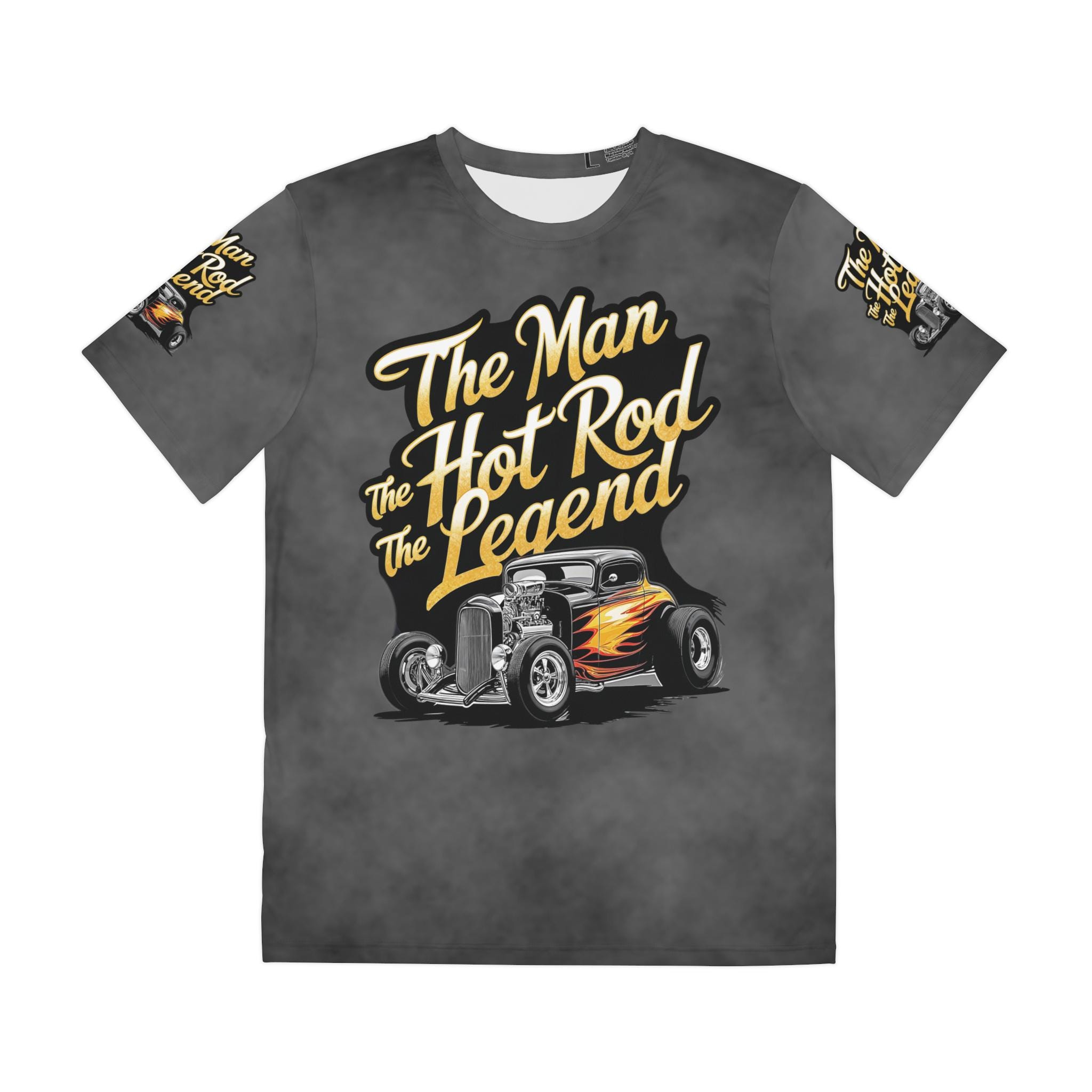 The Man the Hot Rod the Legend Tee | Hot Rod Wearable Art Shirt - Etsy