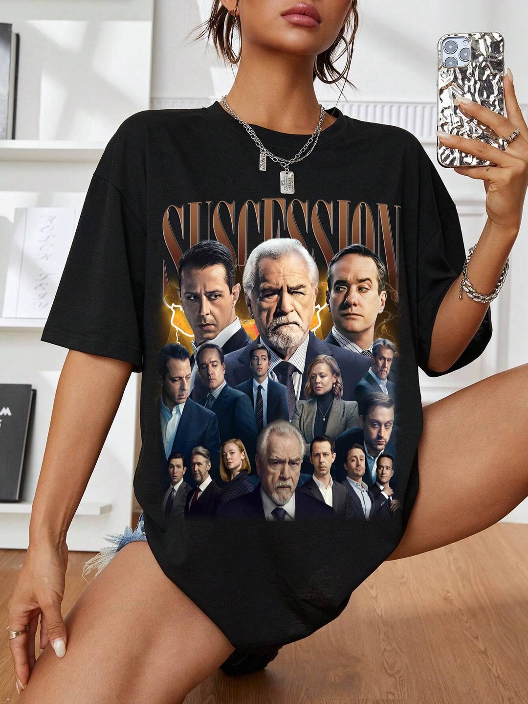 Limited Succession Vintage T-shirt, HBO Series Gift for Women and Men ...