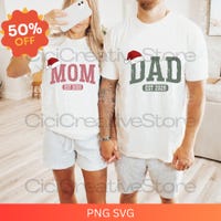 Family Christmas Pajamas SVG PNG, Baby's First Christmas Svg, Reindeer ...