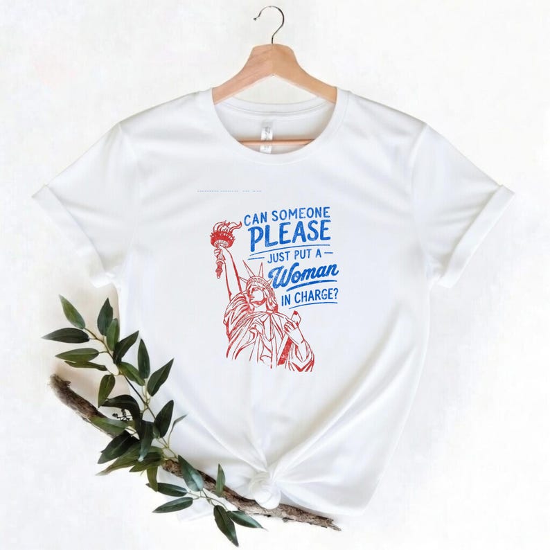 Feminist Statue of Liberty T-shirt, Human Rights Apparel, Patriotic ...