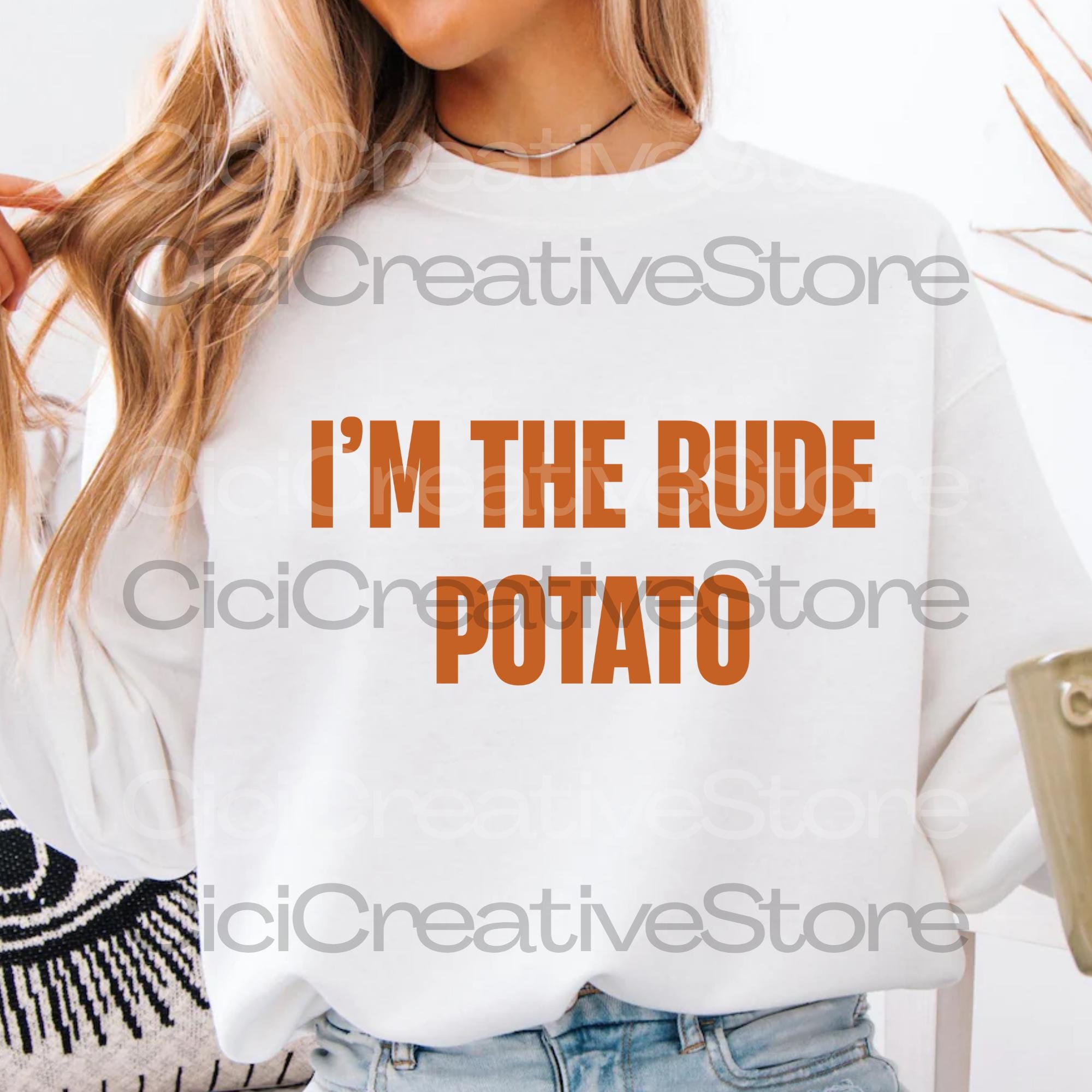 Matching Thanksgiving Png, Funny Couple Svg, Sweet Potato, Kind of Rude ...