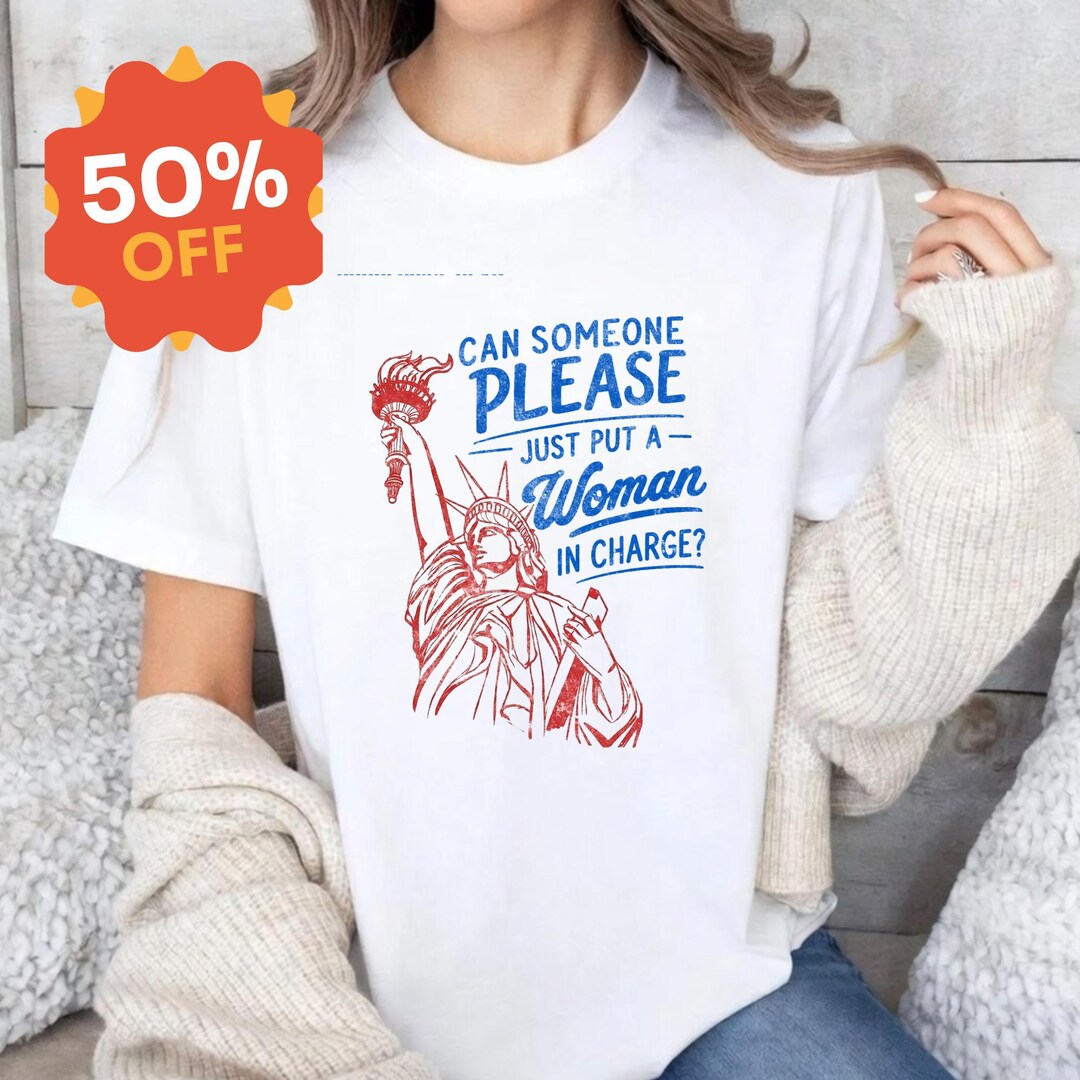 Feminist Statue of Liberty T-shirt, Human Rights Apparel, Patriotic ...