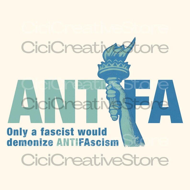 Antifa Statue of Liberty Design, Patriotic Anti Fascism (SVG PNG) - Etsy