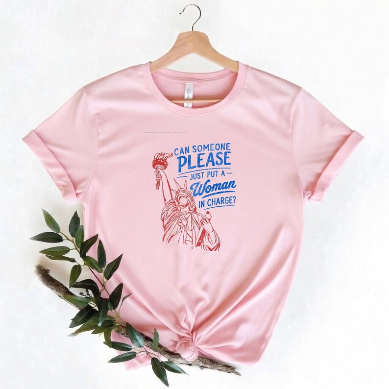 Feminist Statue of Liberty T-shirt, Human Rights Apparel, Patriotic ...