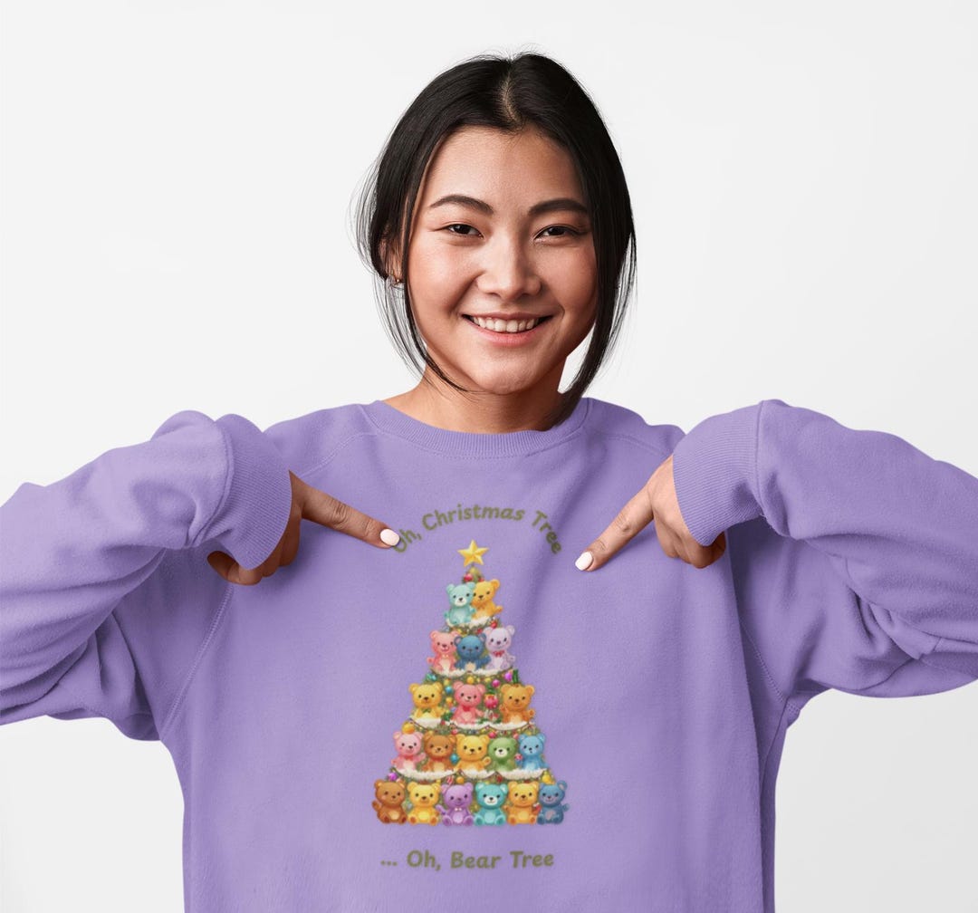 Сhristmas Jumper | Teddy Bear Christmas Sweater | Oh Christmas Tree ...