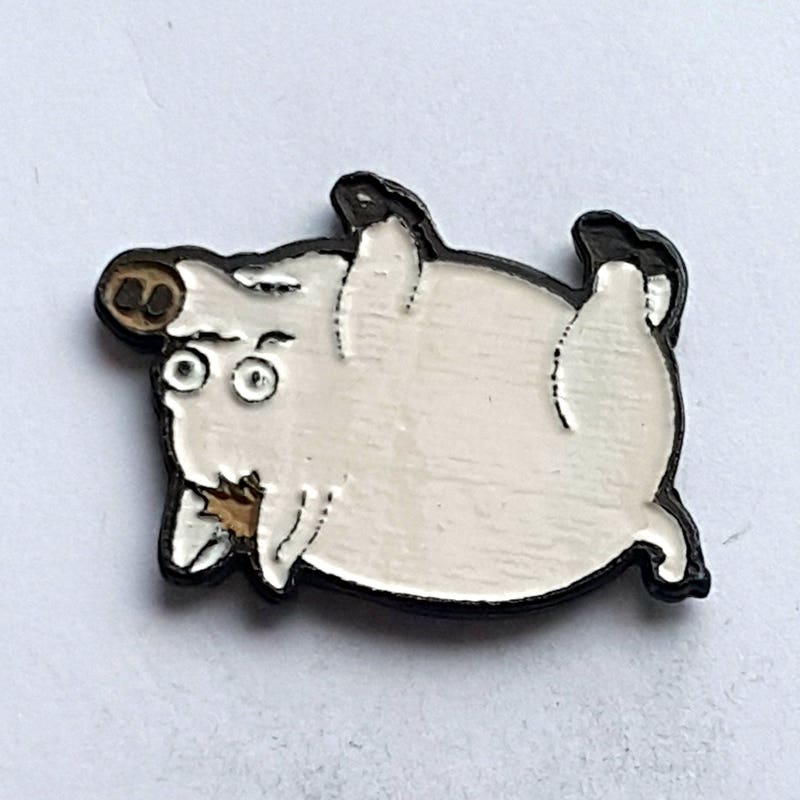 Pig Lapel Pin - Etsy