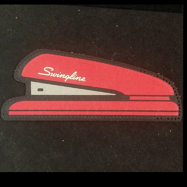 Red Stapler - Etsy