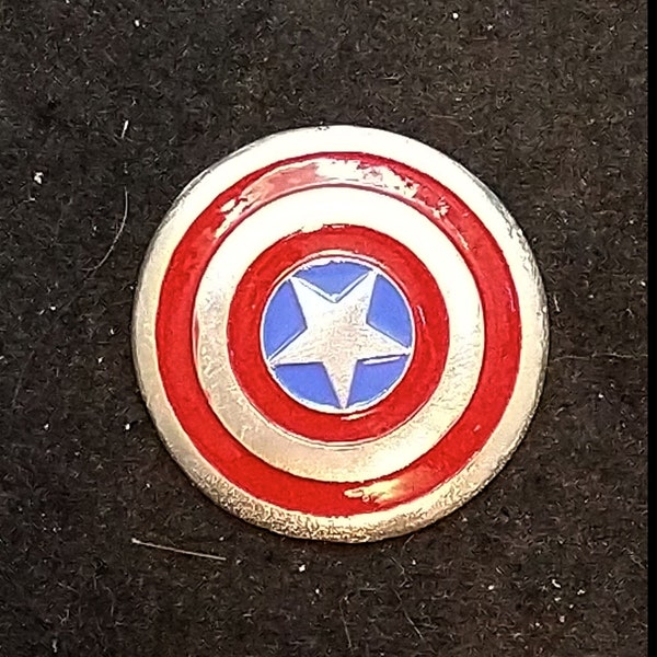 Captain America Pin - Etsy