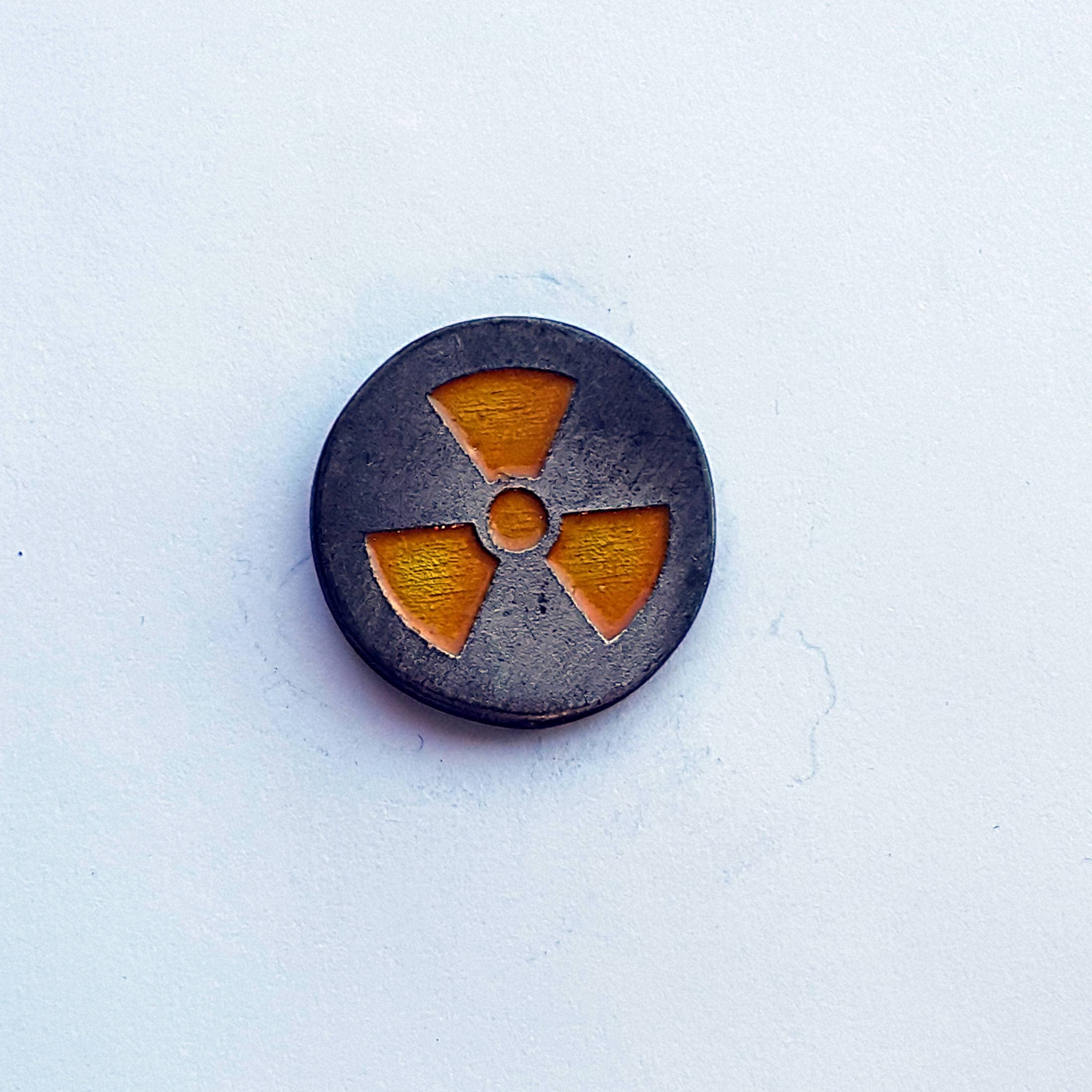 Radiation Symbol Pewter Lapel Pin - Etsy