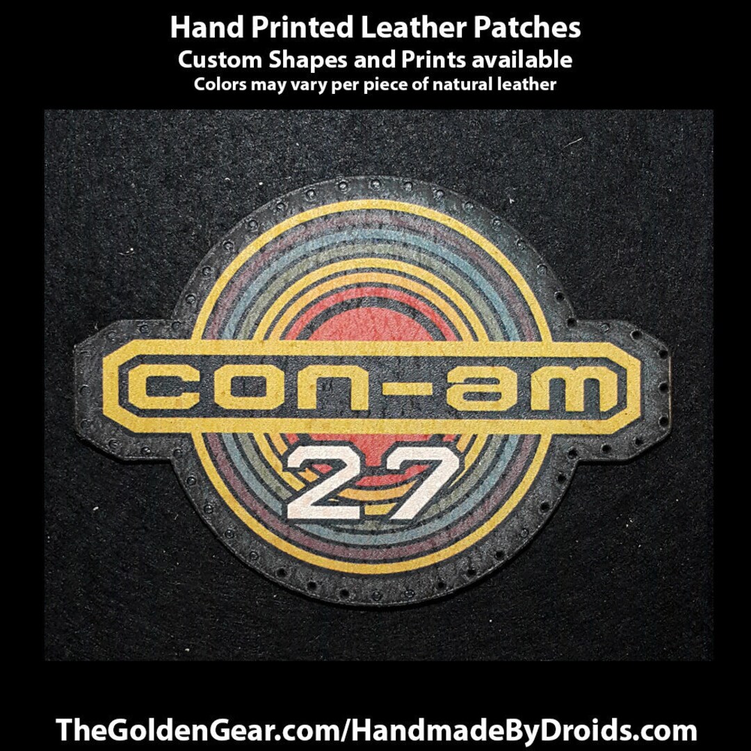 Outland - Con-am 27 - 3.5 Inch Leather Patch - Etsy