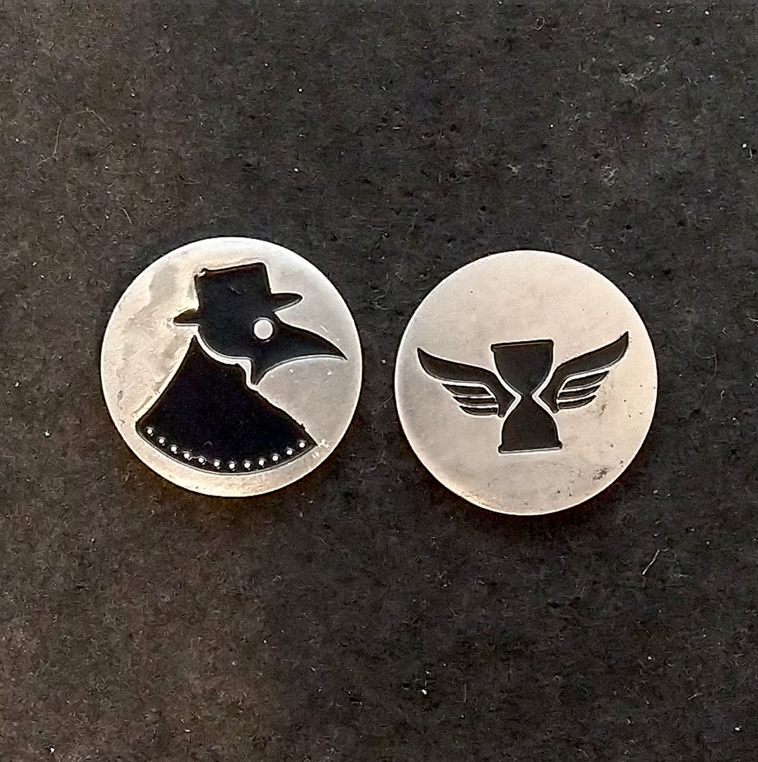 The Gift of Plague - 2 Pin Pewter Set - Etsy