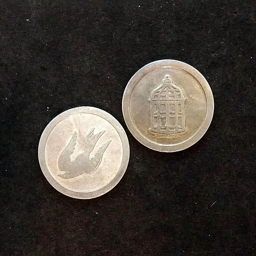Bioshock Caged Bird Two-sided Coin - Etsy