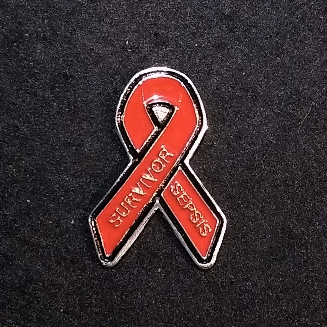 Sepsis Survivor Lapel Pin - Etsy