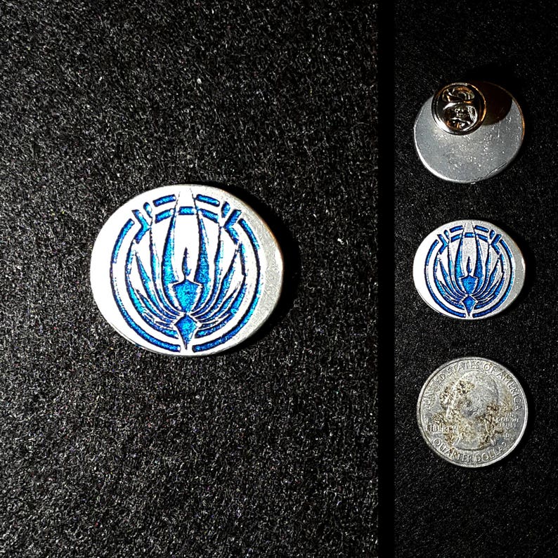 Hand Cast BSG 75 Insignia 1 In. Lapel Pin or Magnet | Etsy