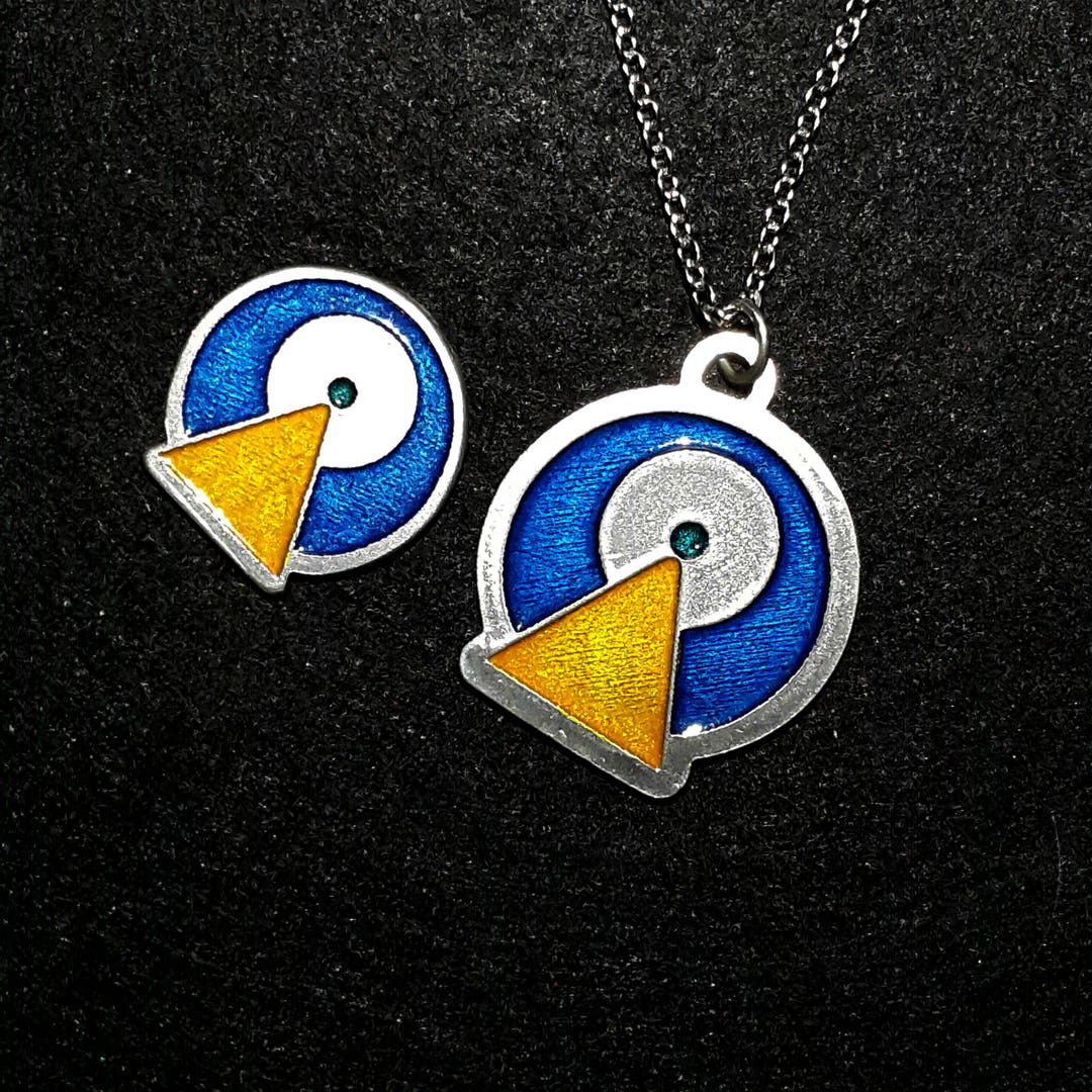 Hand Cast Vulcan IDIC 1 In. Pin/pendant - Etsy