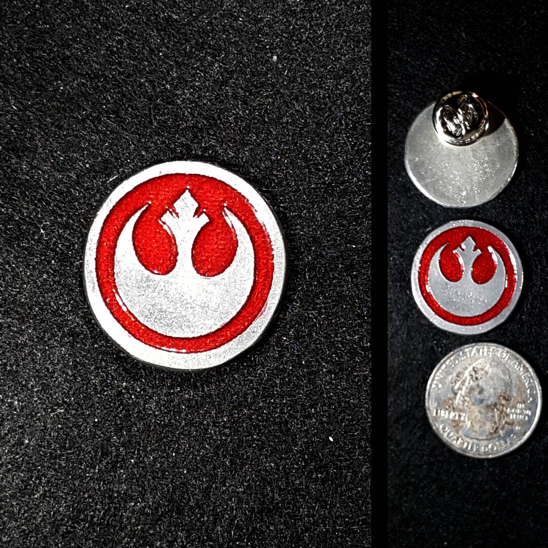 Hand Cast Rebel Lapel Pin - Etsy