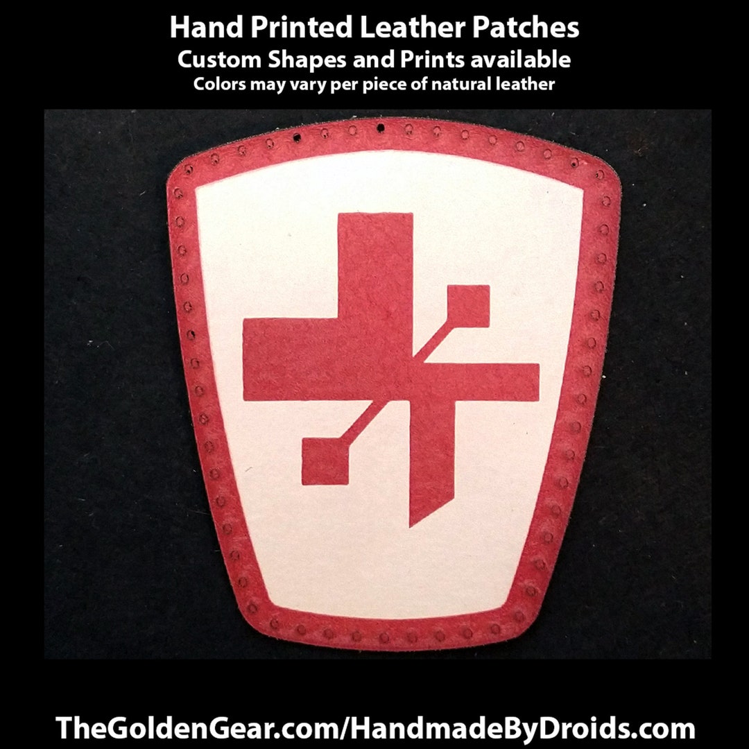 Star Wars Republic Medic 4 Inch Leather Patch - Etsy