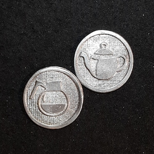 Coffee or Tea Two-sided Coin - Etsy