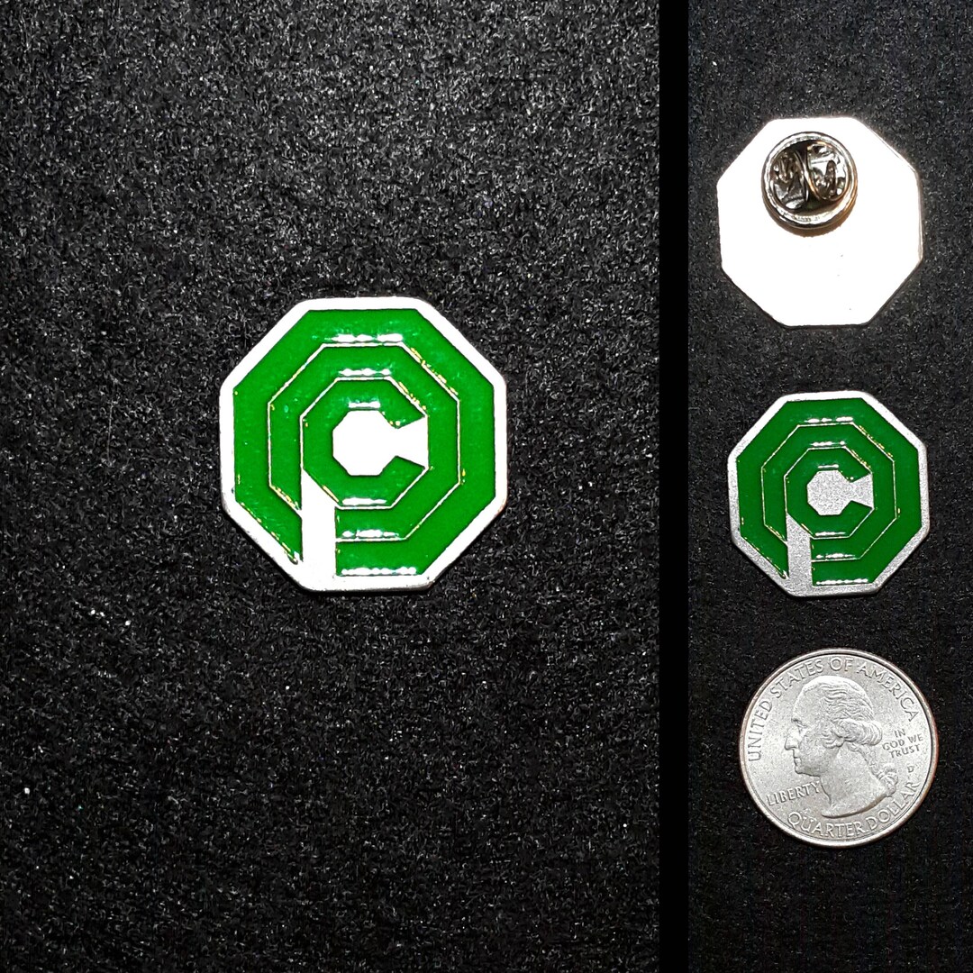 Hand Cast OCP (robocop) 1 Inch Lapel Pin - Etsy
