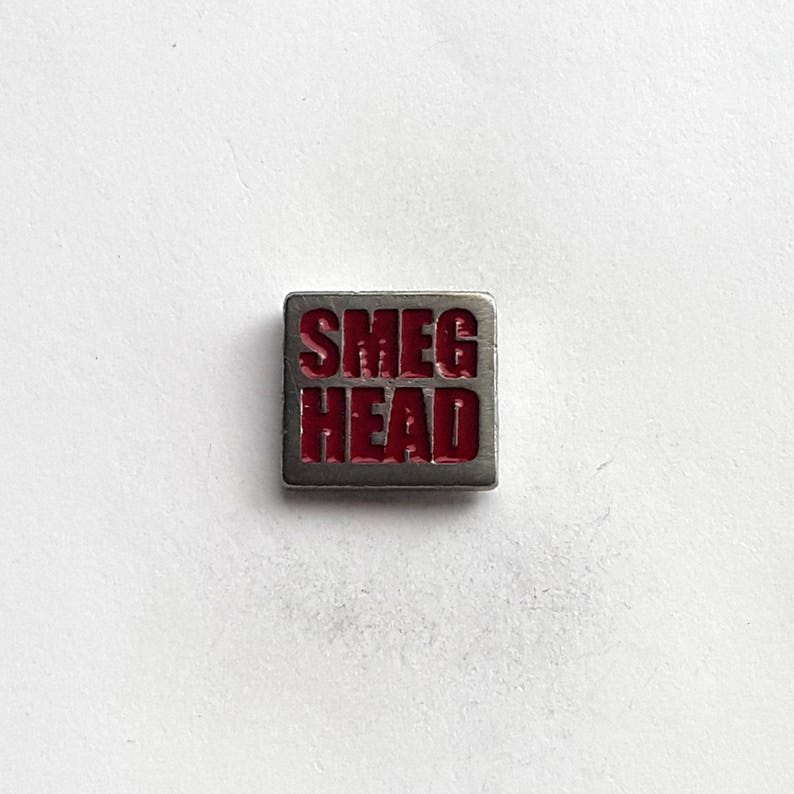 The Tiniest Smeg Head Lapel Pin - Etsy