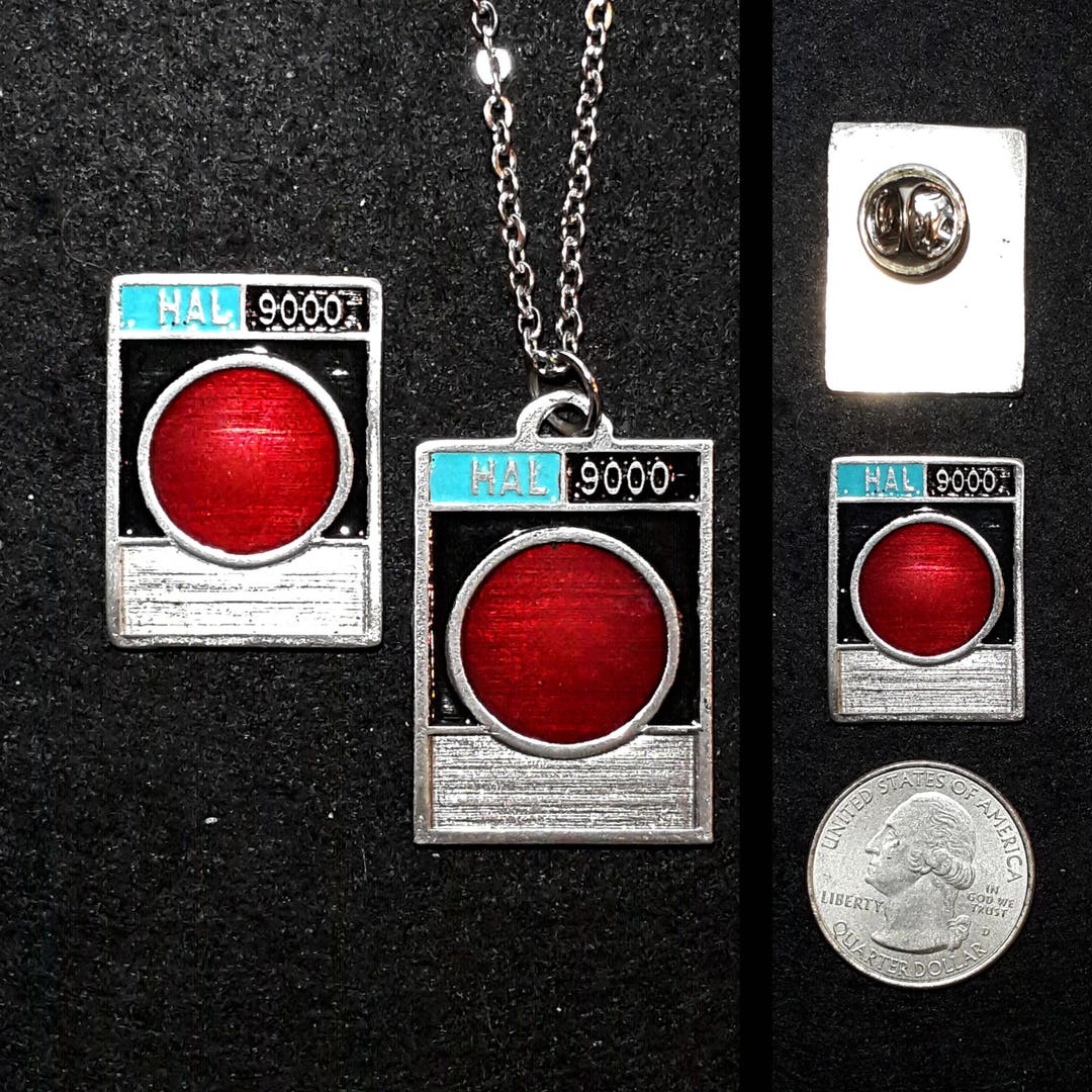 HAL9000 Mini Computer Badge Lapel Pin - Etsy