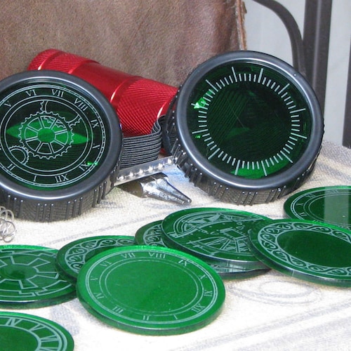 SINGLE 50mm Etched Color Drop-in Lens for Steampunk Welding - Etsy