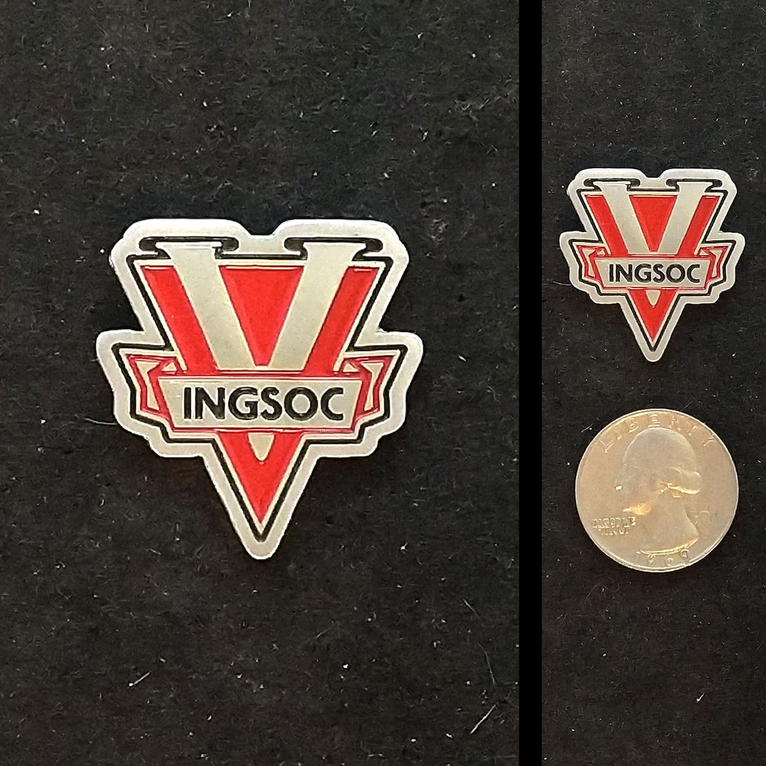 INGSOC Pewter Lapel Pin - Etsy