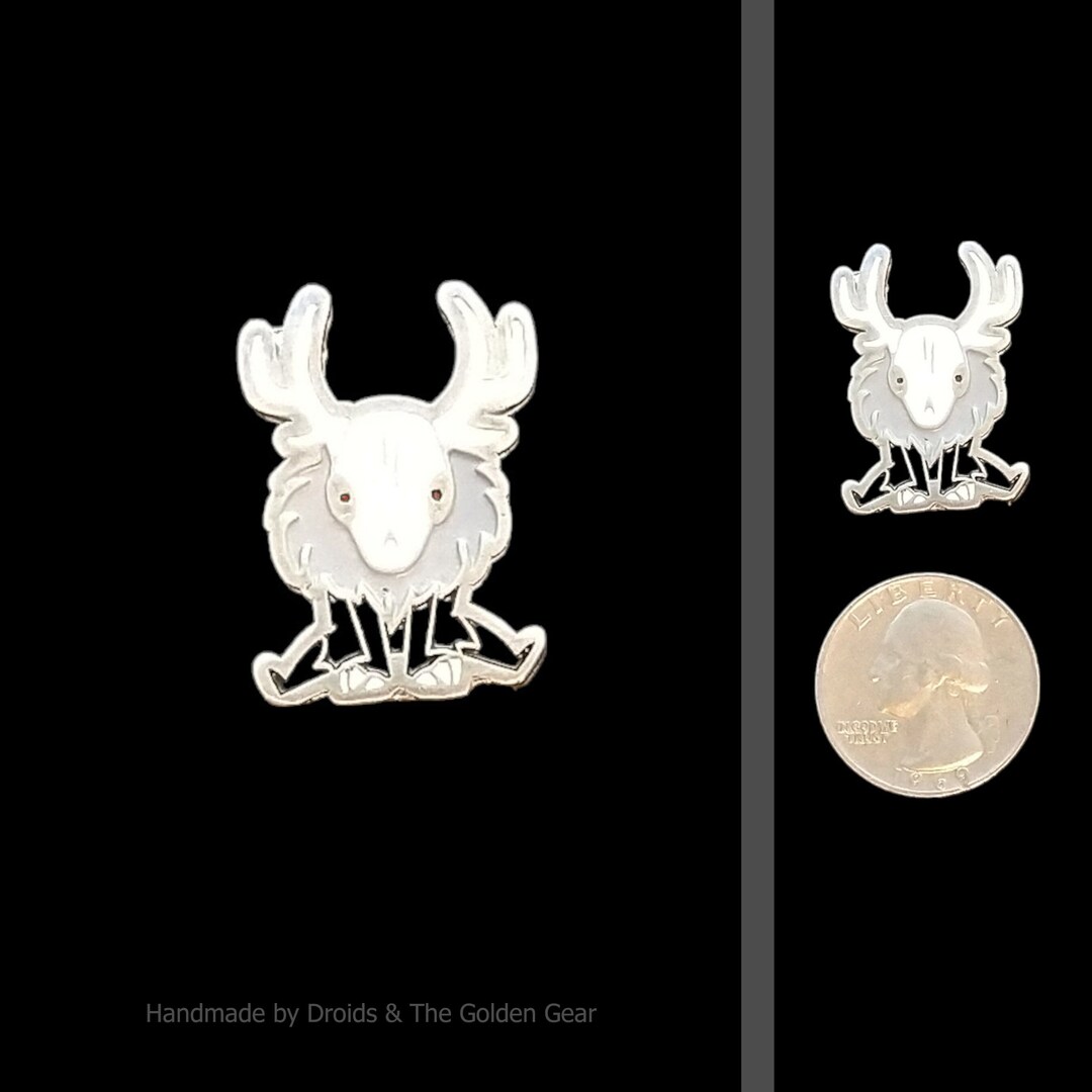 Chibi Wendigo Pewter Lapel Pin - Etsy