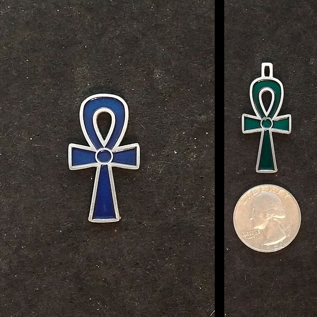 Egyptian Ankh Pewter Lapel Pin or Pendant - Etsy