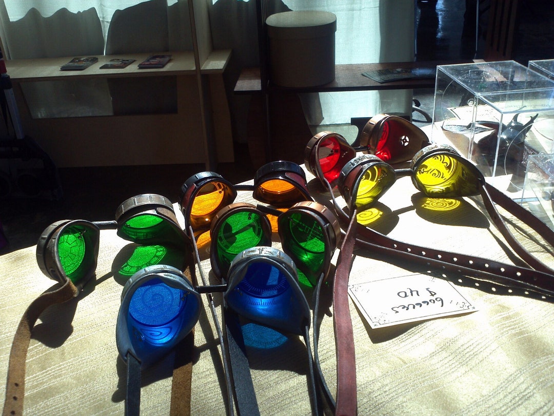BULK: 100 Pair Acrylic Goggle Lenses - Etsy