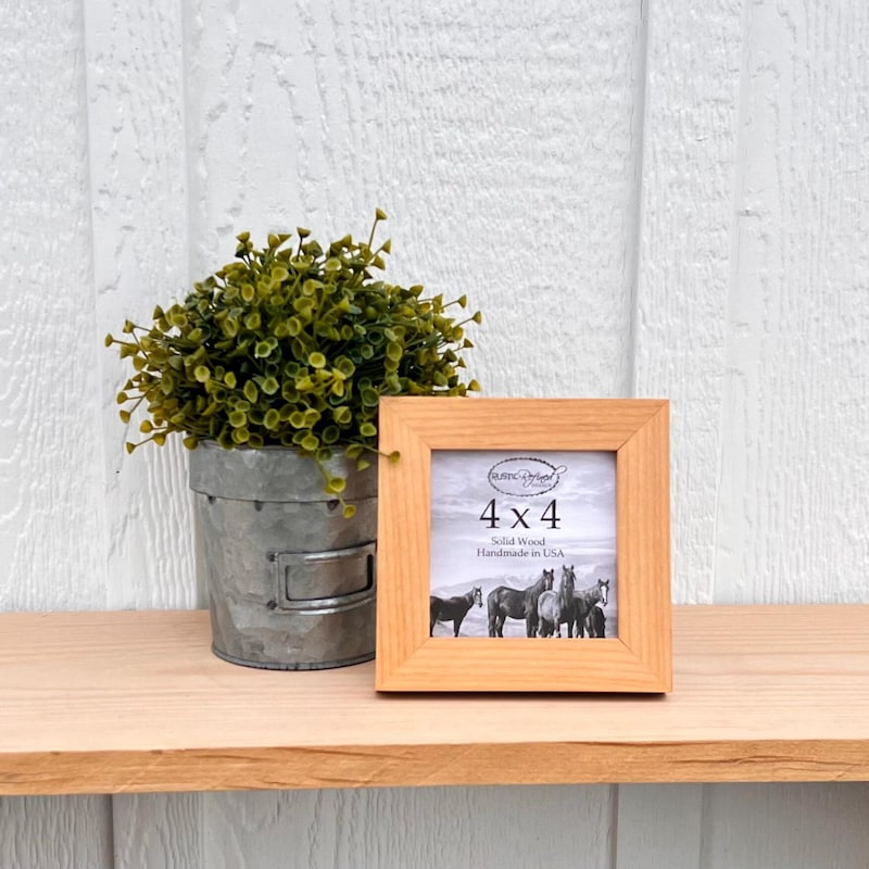 4x4 Picture Frame - Etsy