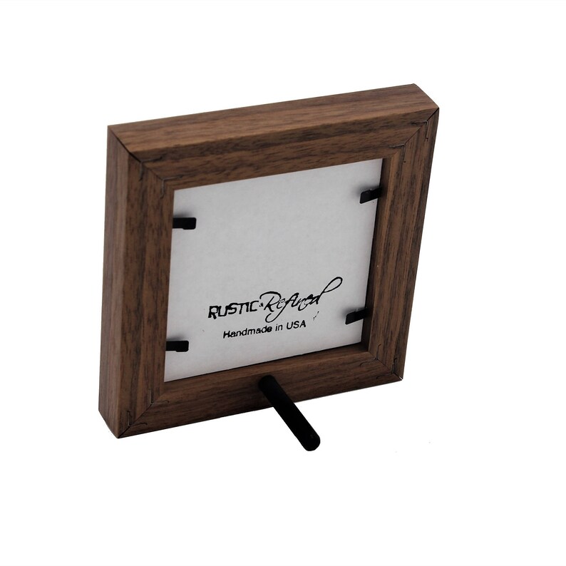 3x3 1 Gallery Picture Frame Solid Black Walnut Alder | Etsy