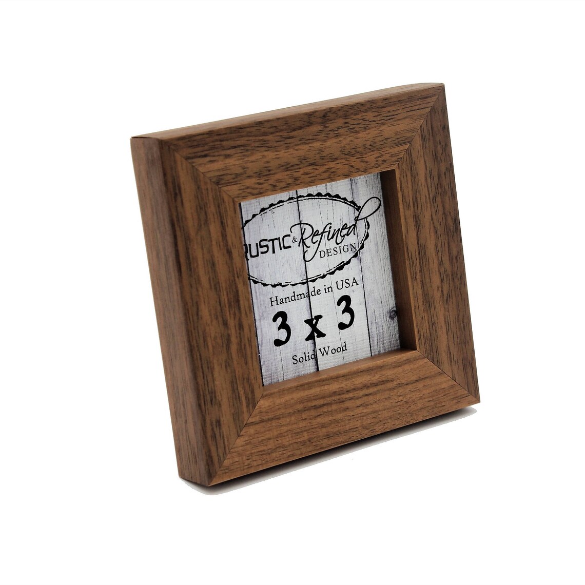 3x3 1 Gallery Picture Frame Solid Black Walnut Alder | Etsy