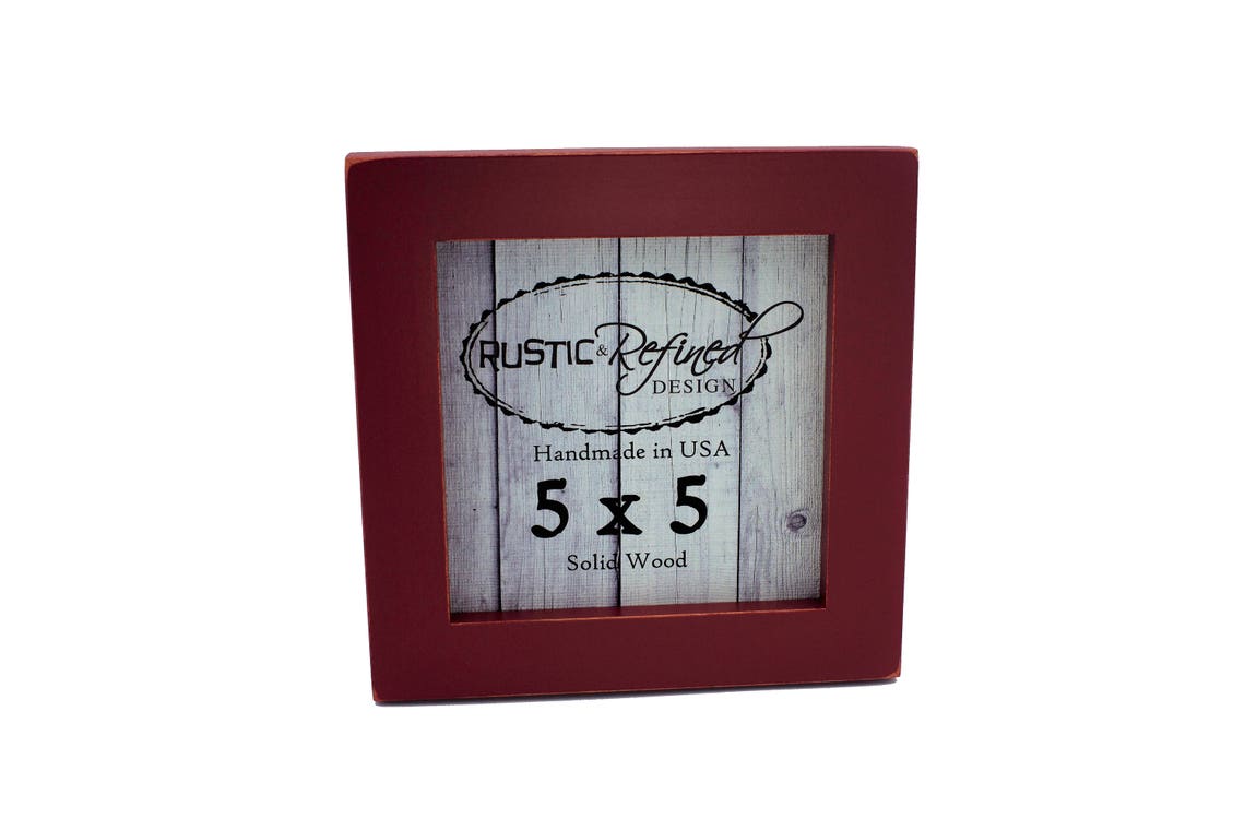 5x5 1 Gallery Picture Frame Barn Red Instagram Home - Etsy