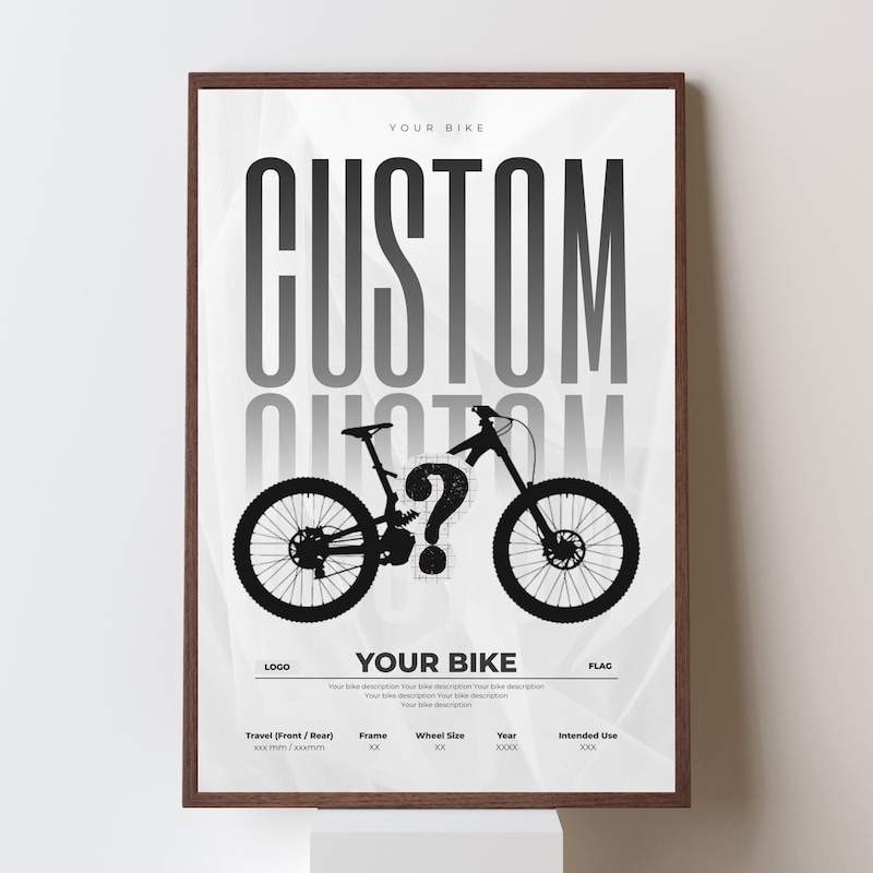 Bike Poster - Etsy