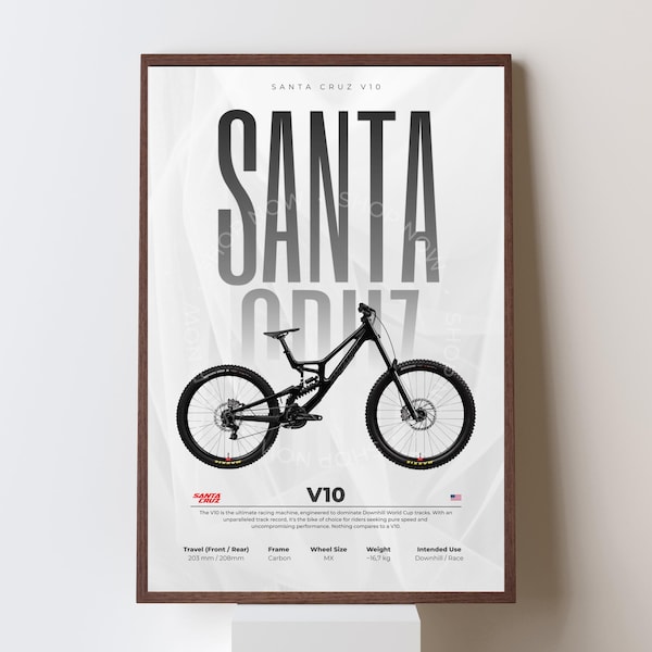 Bike Poster - Etsy