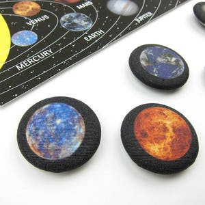 Solar System Magnets Space Magnets Outer Space Office Magnets ...