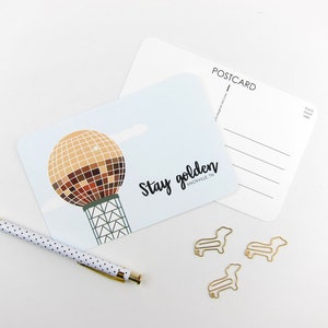 Stay Golden Postcards Knoxville Postcards Tennessee Sunsphere Knoxville ...
