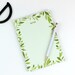 Leafy Notes Notepad Checklist Magnetic Notepad to Do List Grocery List ...