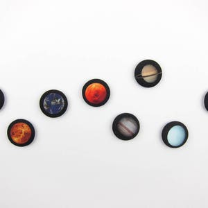 Solar System Magnets Space Magnets Outer Space Office Magnets ...