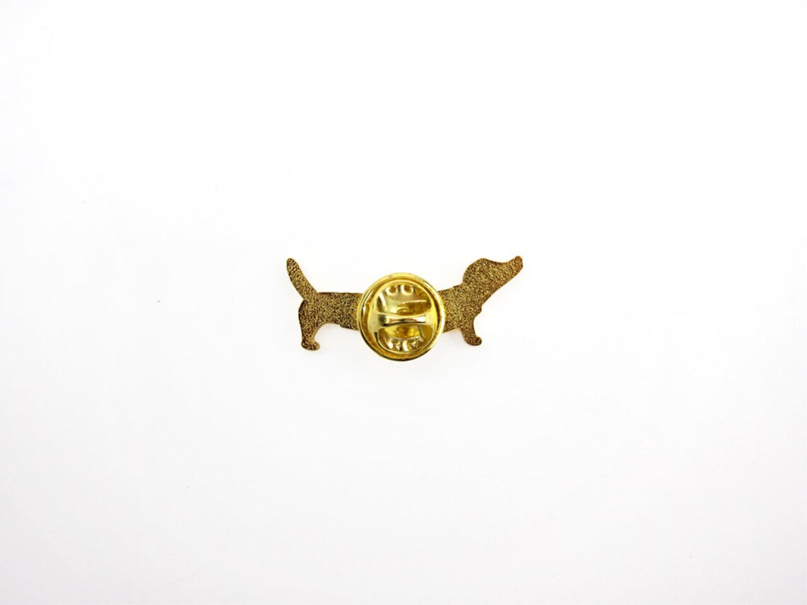 Black Dachshund in a Sweater Pin Dog Pin Lapel Pin | Etsy