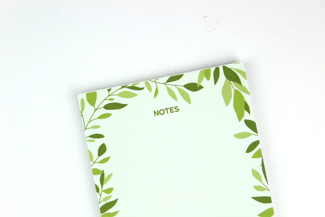 Leafy Notes Notepad Checklist Magnetic Notepad to Do List Grocery List ...