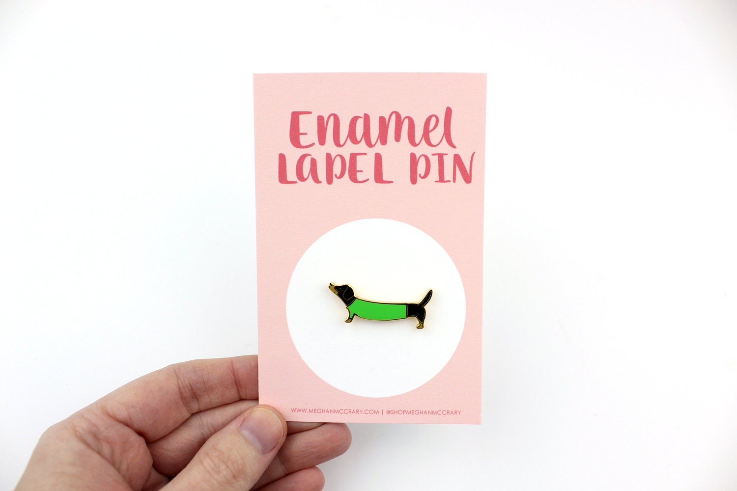 Black Dachshund in a Sweater Pin Dog Pin Lapel Pin | Etsy