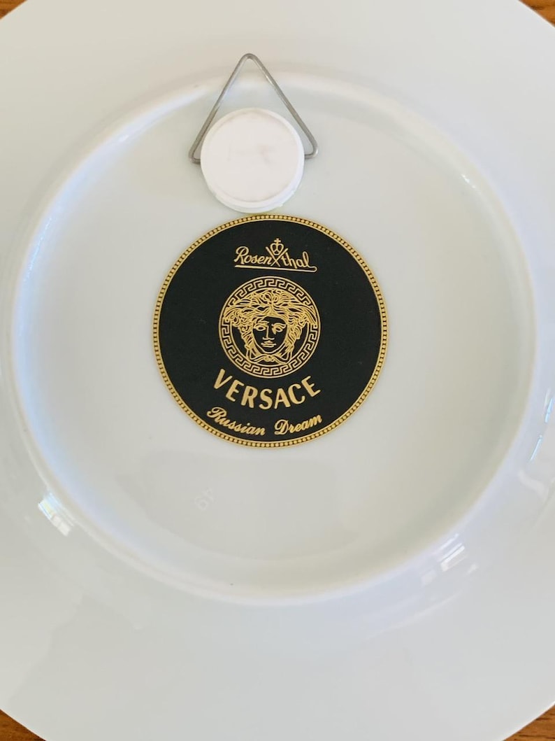 Vintage, Rosenthal Versace "russian Dream", Porcelain Plate - Etsy