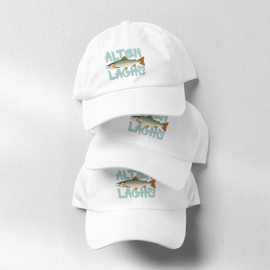Old Salmon Cap - Fisherman Basecap - Fisher Hat - Fisherman's Hat ...