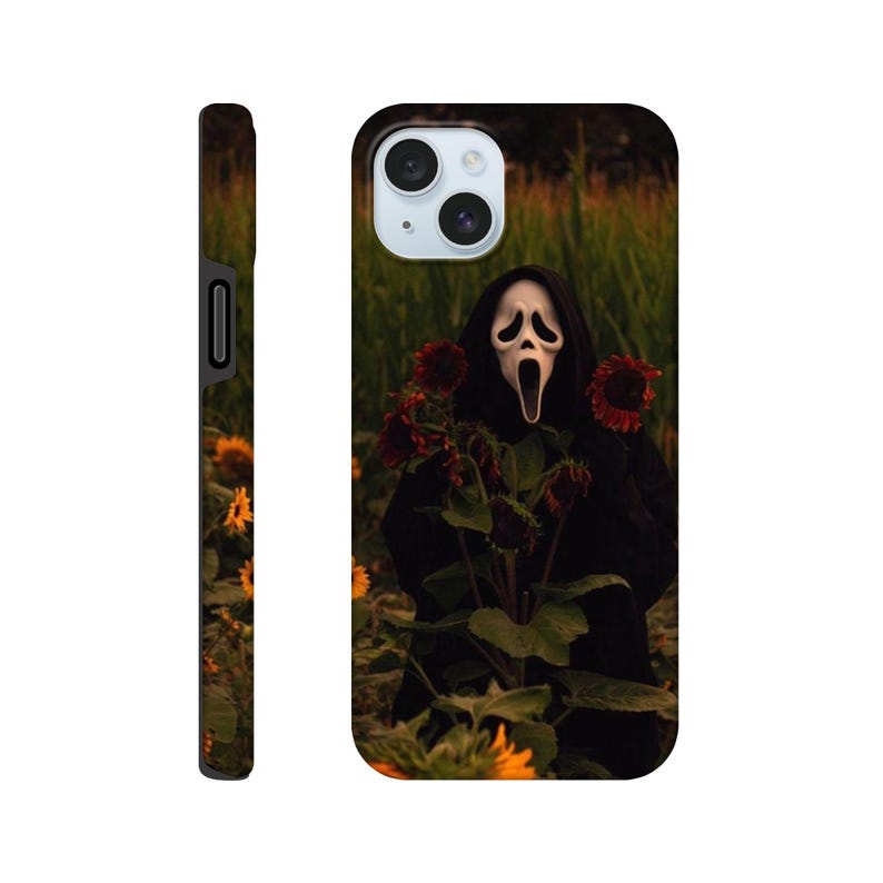 Scream Ghostface iPhone Case Halloween Horror Aesthetic Cover Spooky ...