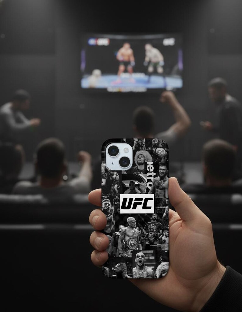UFC Fighter Collage iPhone Case | MMA Legend, Black & White - Etsy Canada